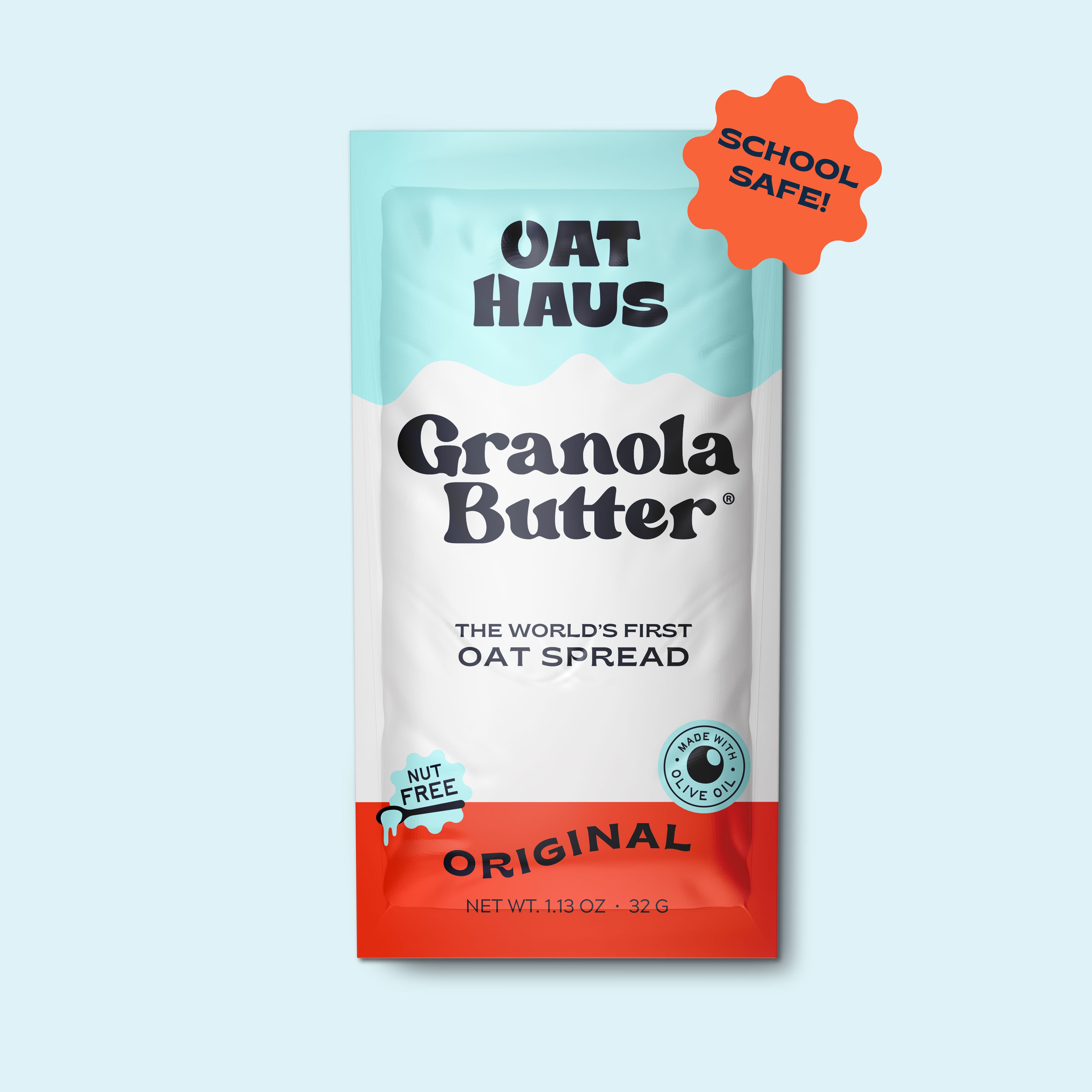Granola Butter ® PACKETS (Nut-Free, School-Safe & Gluten-Free Spread ...